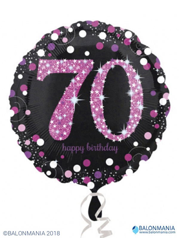 Helij baloni BROJEVI PINK I SILVER CELEBRATION - Baloni za rođendan